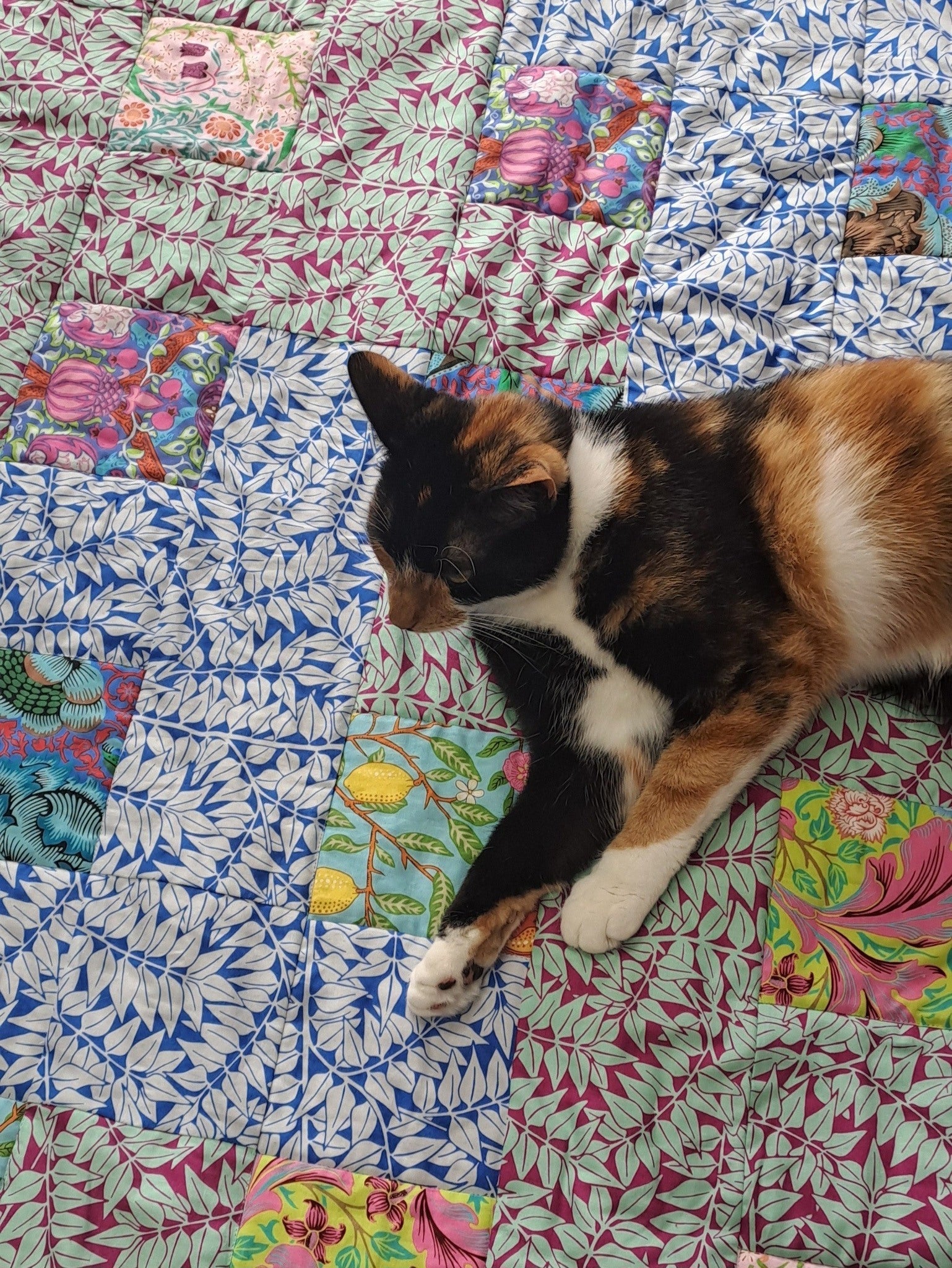 Kaffe Fassett/Morris & Co. - A Beni approved quilt by Drew – Crafts and ...